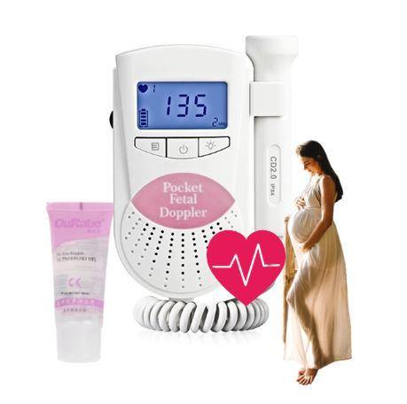 Baby Heartbeat Doppler OEM Portable Pregnancy Machine Heart Rate Baby ...